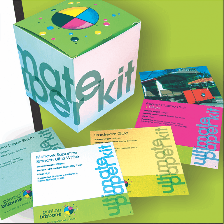 The Ultimate Paper Kit From Printing Brisbane | Sample Paper Kit